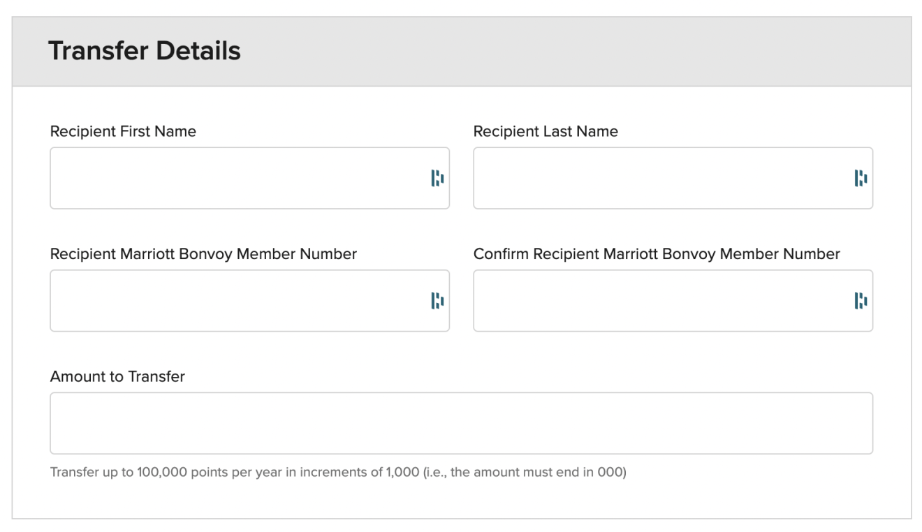 How to transfer Marriott Points to another account online? – PointsDojo