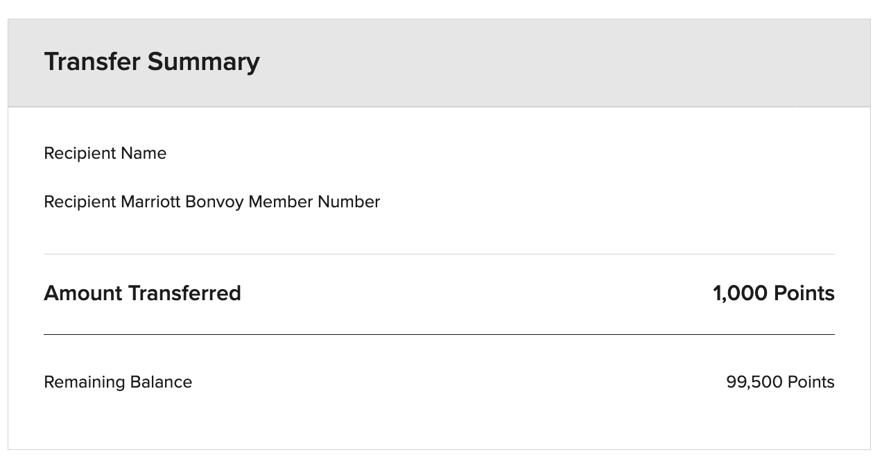 How to transfer Marriott Points to another account online? – PointsDojo